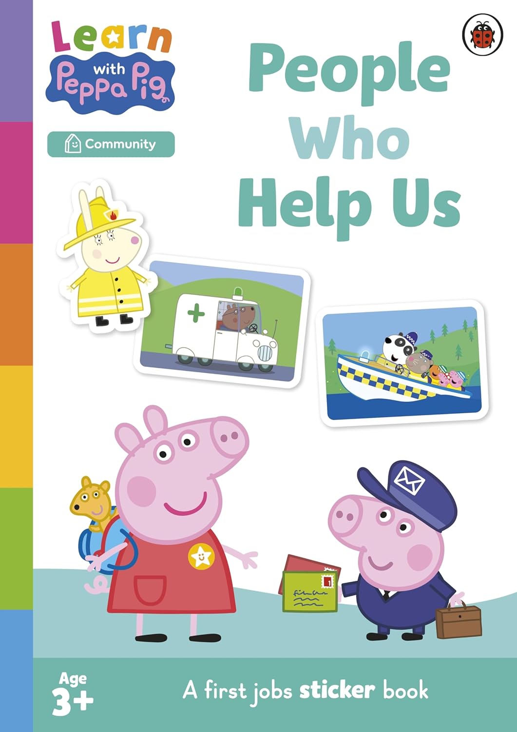 Learn with Peppa: People Who Help Us Sticker activity book: Amazon.co ...