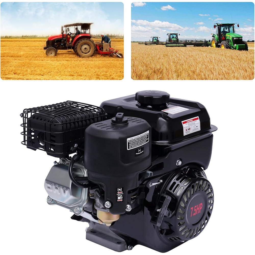 $23/mo - Finance Go Kart Engine, 7.5 HP Pull Start 4 Stroke Gas Engine ...