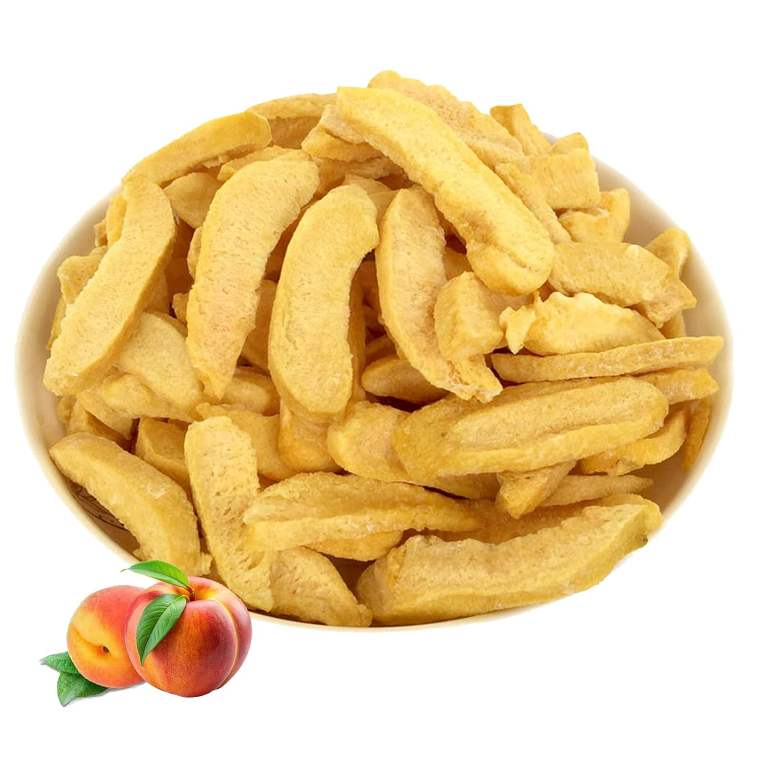 Amazon.com: Freeze-dried yellow peach chips 5.64oz Yellow peach chips ...