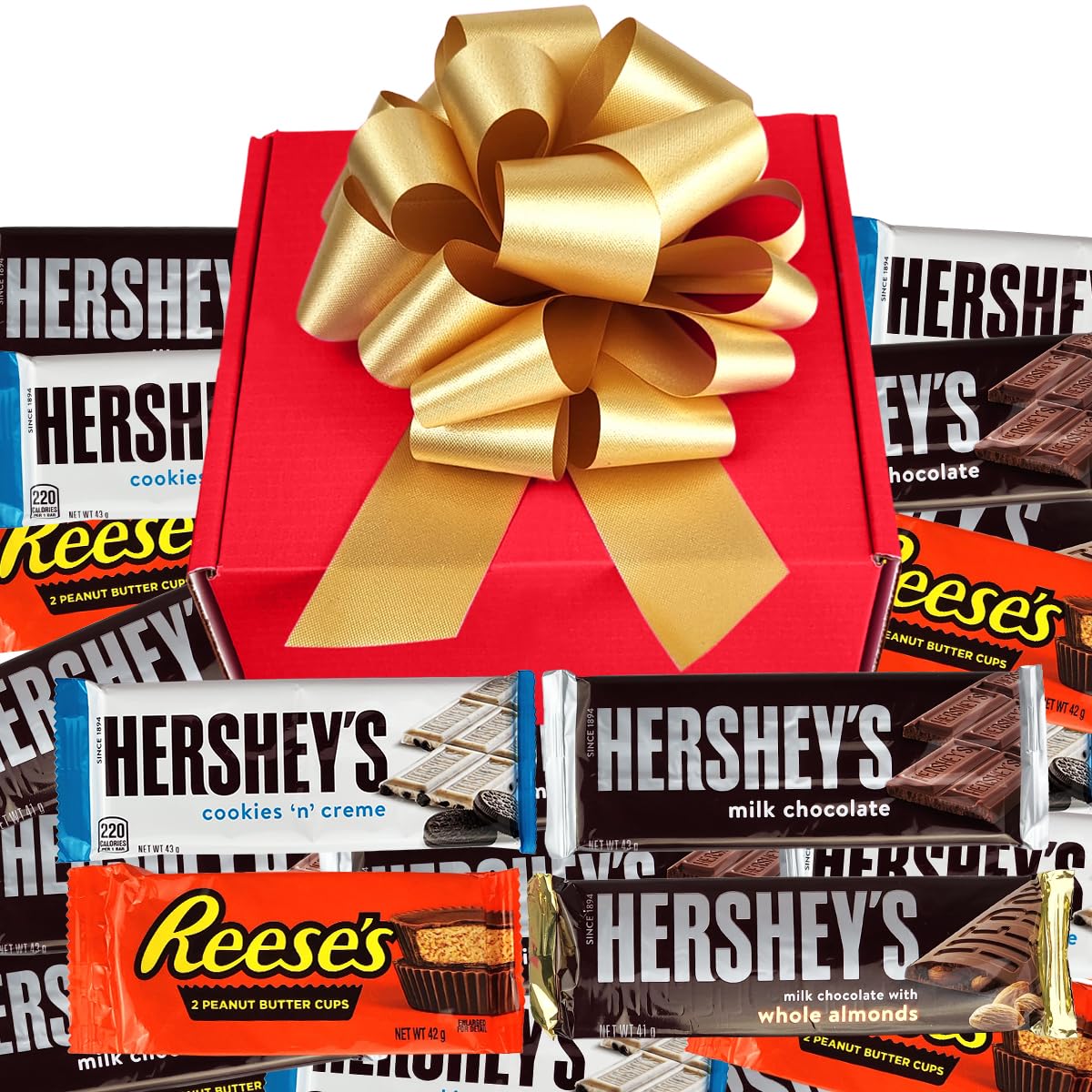 Chocolate Gift Box With 21pcs Of Chocolate Candy Indulging Assorted ...