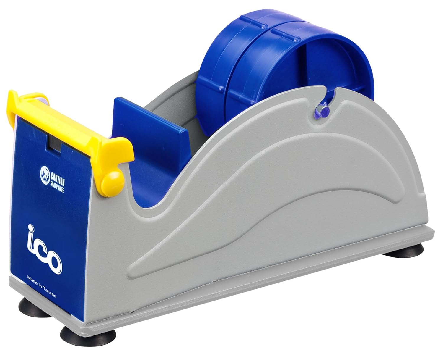 ICO by Excell Twin Premium Wide Metal Multi-Roll Desktop Tape Dispenser, ET-12271, 2 inch Wide ...