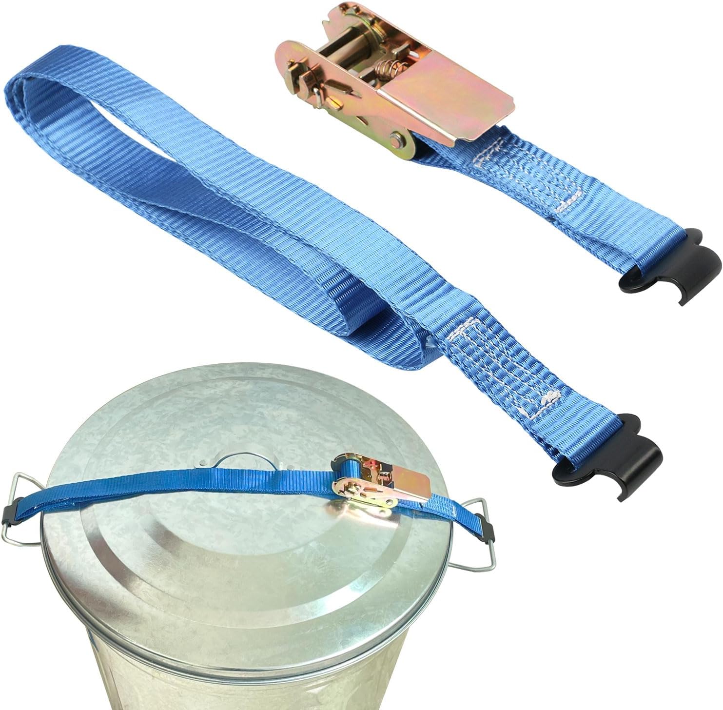 Amazon.com: Quick-Install No Tools Trash Can Locks for Animals– Metal ...