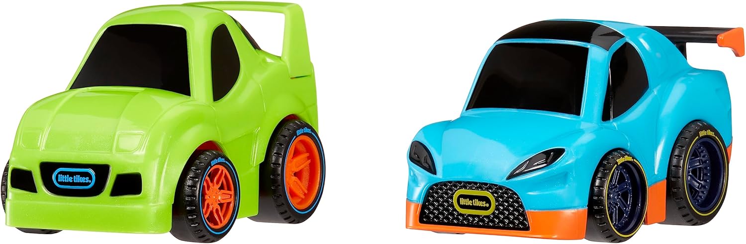 Amazon.com: Little Tikes Crazy Fast Cars 2-Pack Hyper Highway, Hyper ...