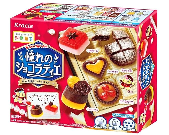 Amazon.com: Kracie Popin Cooking DIY chocolate sweets Kit,With MAIKO ...
