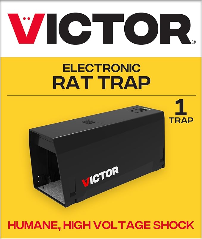 Amazon.com : Victor Indoor Electronic Rat Trap, Humane Electric Rat ...