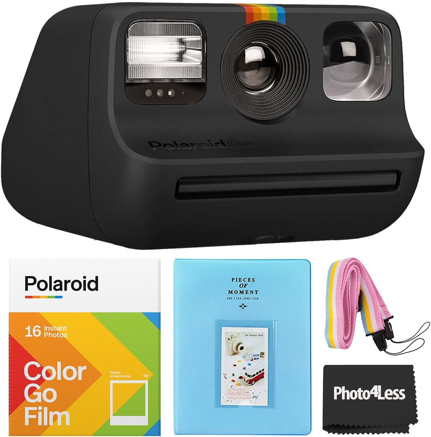 Amazon.com : Polaroid GO Instant Mini Camera White + Polaroid GO Color ...