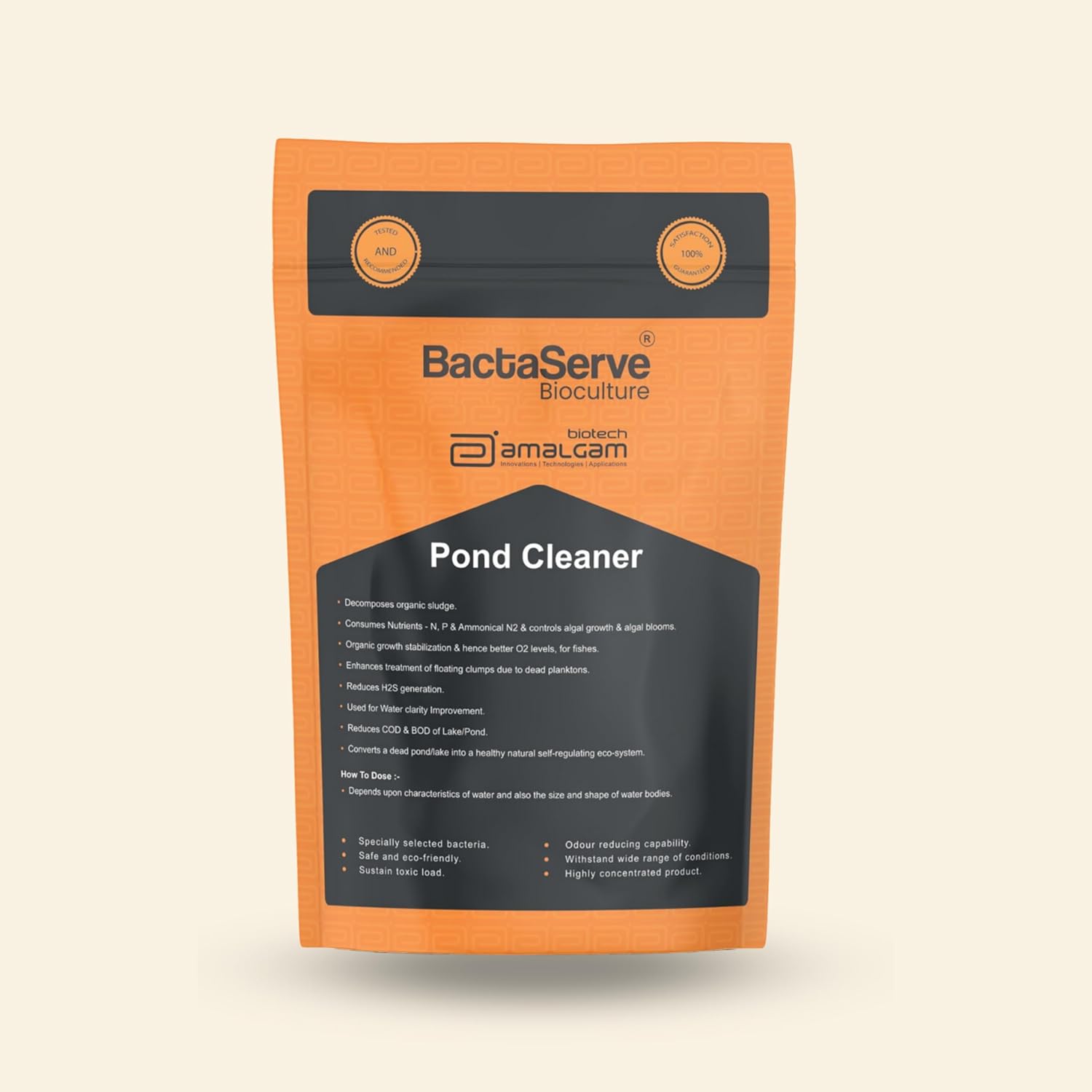 BactaServe - Pond Cleaner, Bacteria for Reducing BOD & COD Levels ...
