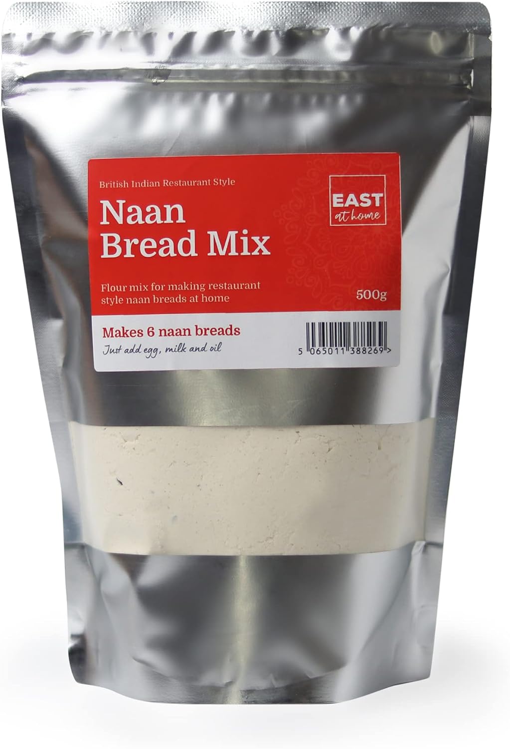 Naan Bread Mix | 500G Pack | Make Restaurant Style Naan Breads at Home ...