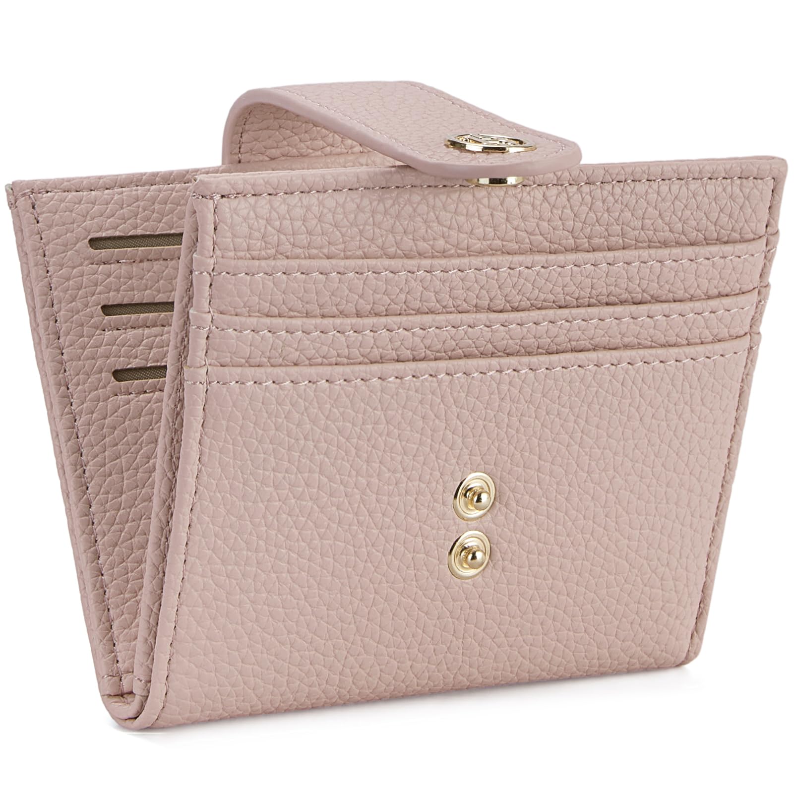 Amazon.com: BOSTANTEN Slim Wallet for Women Small RFID Blocking Credit ...