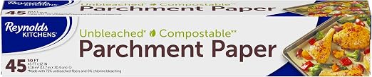 Reynolds Kitchens Unbleached Parchment Paper | Compostable Baking Paper ...