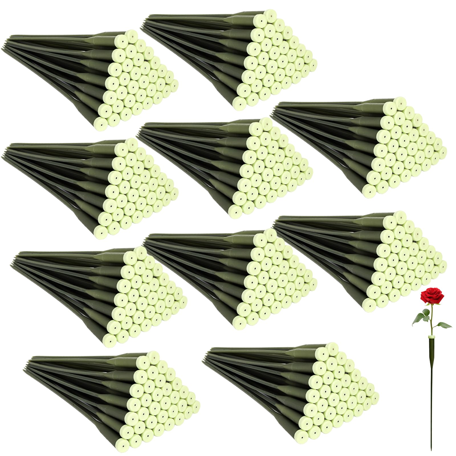 Amazon.com: Mezchi 150 Pcs Floral Water Tubes for Fresh Flowers, 12 ...