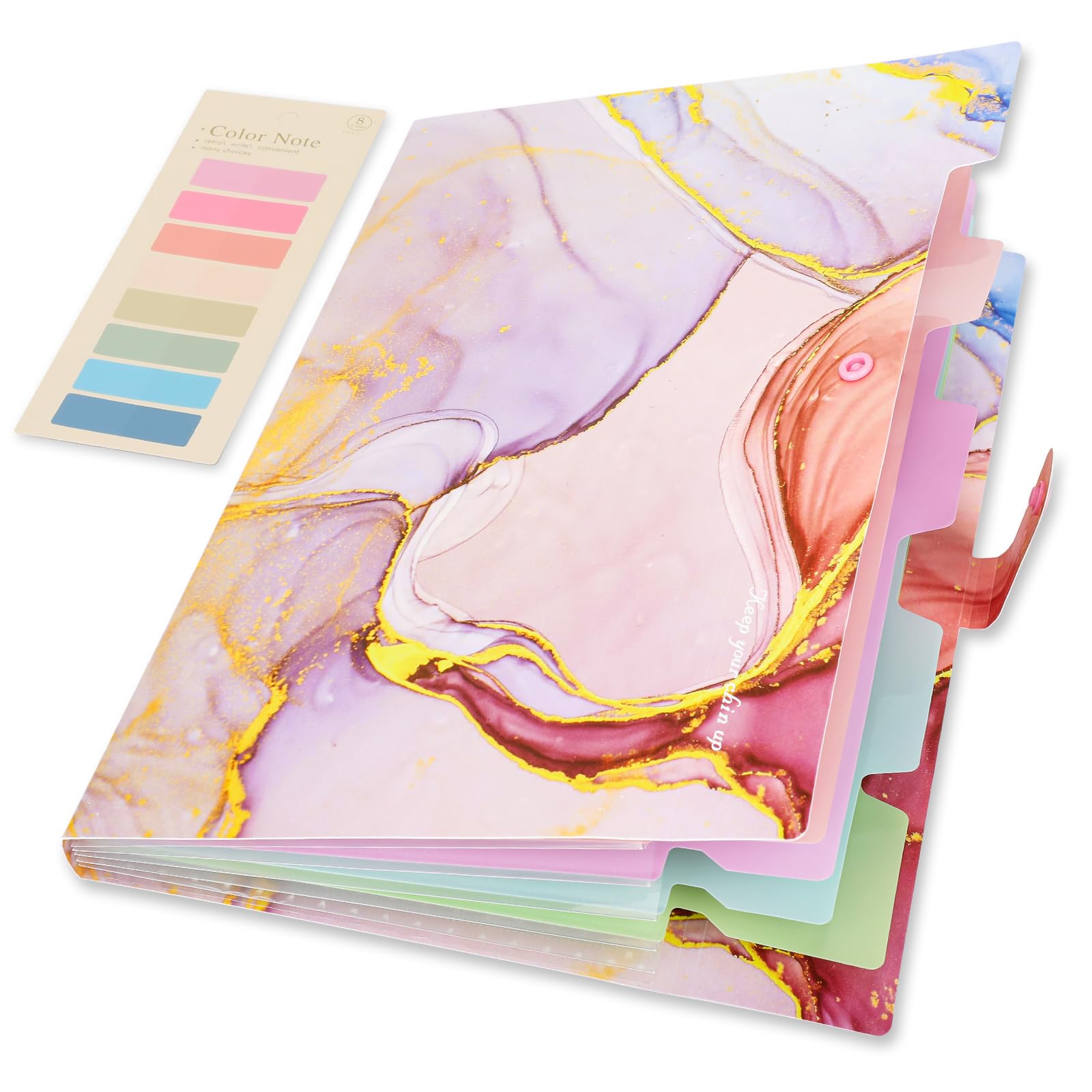 Snapklik.com : Ddaowanx Expanding File Folder, Letter A4 Size Accordion ...