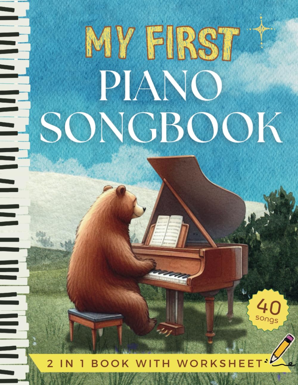 Amazon.com: My First Piano Songbook - Easy Sheet Music for Kids and ...