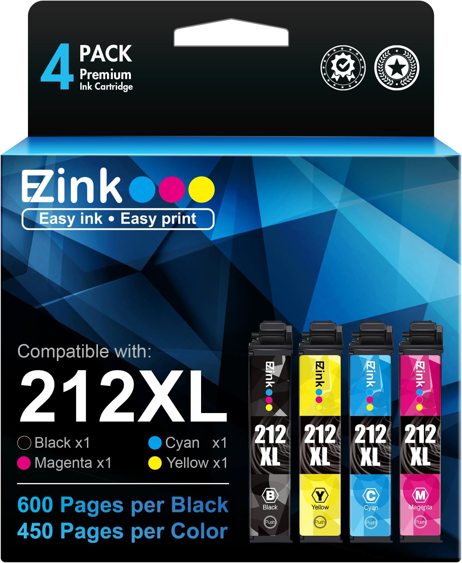 Amazon.com: UPRIIN 212XL Ink Cartridges Remanufactured Replacement for ...