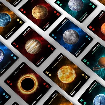 Amazon.com: Cosmos playing cards: Space-Themed for Astronomy ...