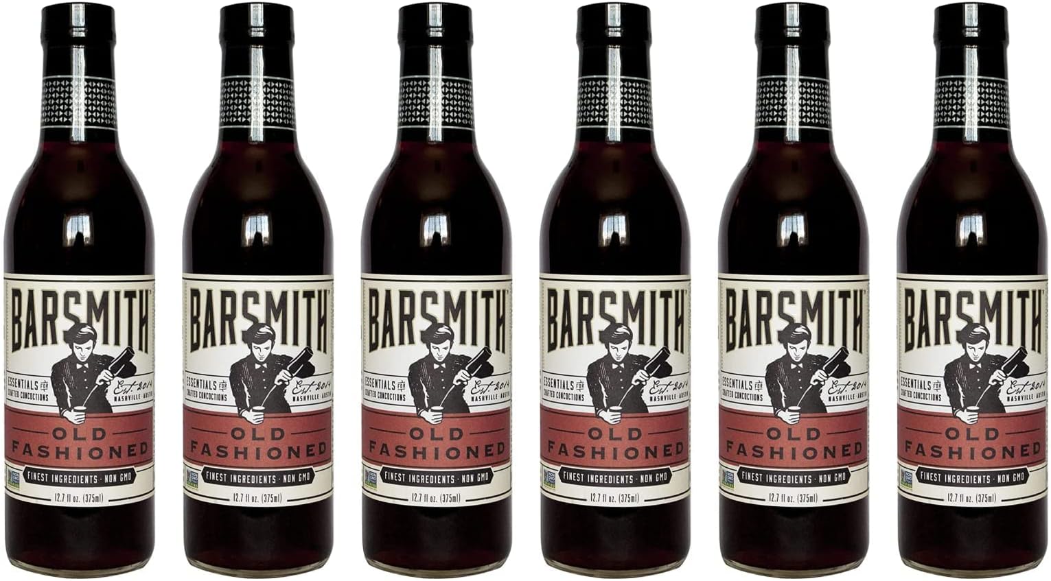 Amazon.com : Barsmith Bar Essentials Old Fashioned Mix with Cherry ...