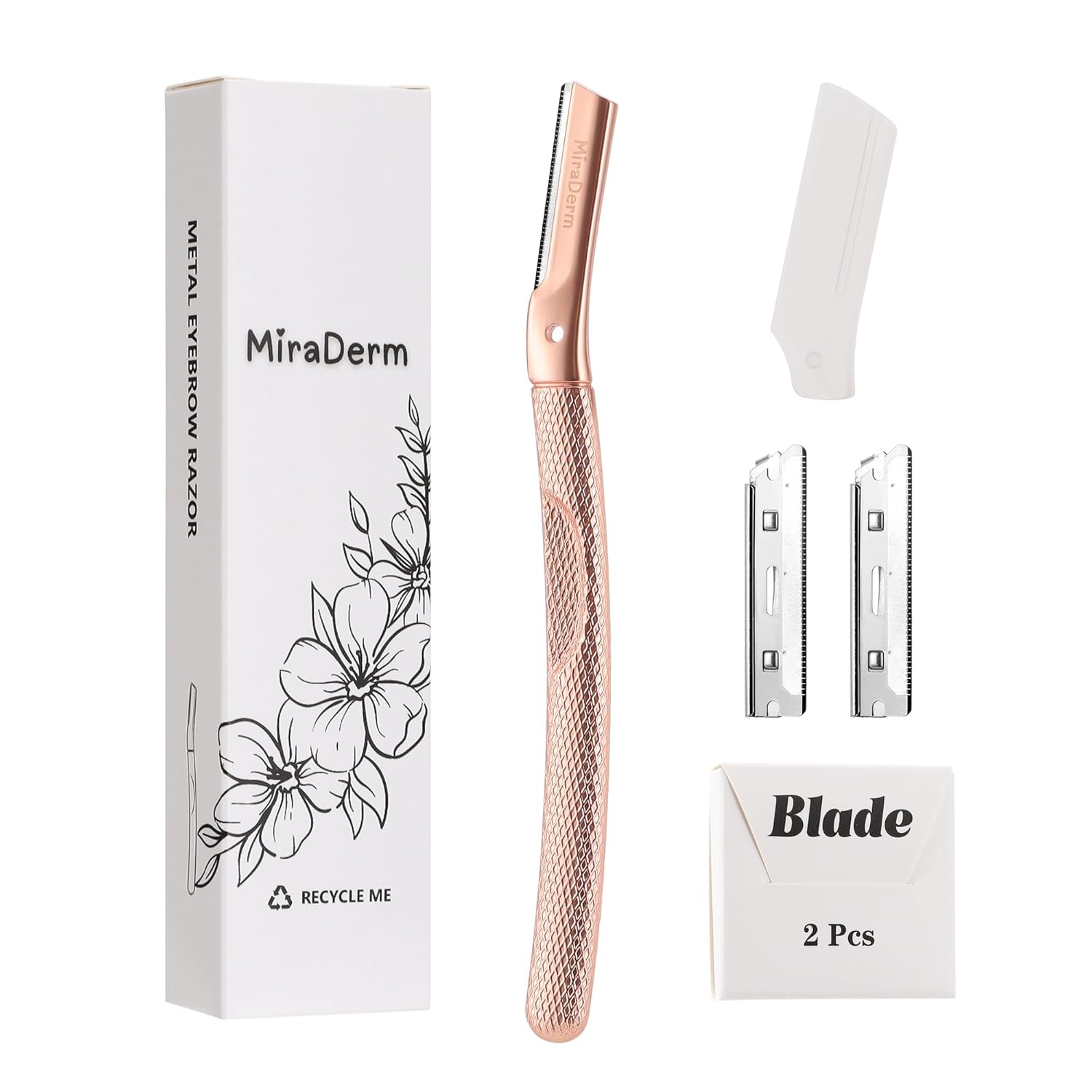 Amazon.com : MiraDerms-Dermaplane Razor Multipurpose Exfoliating Tool ...