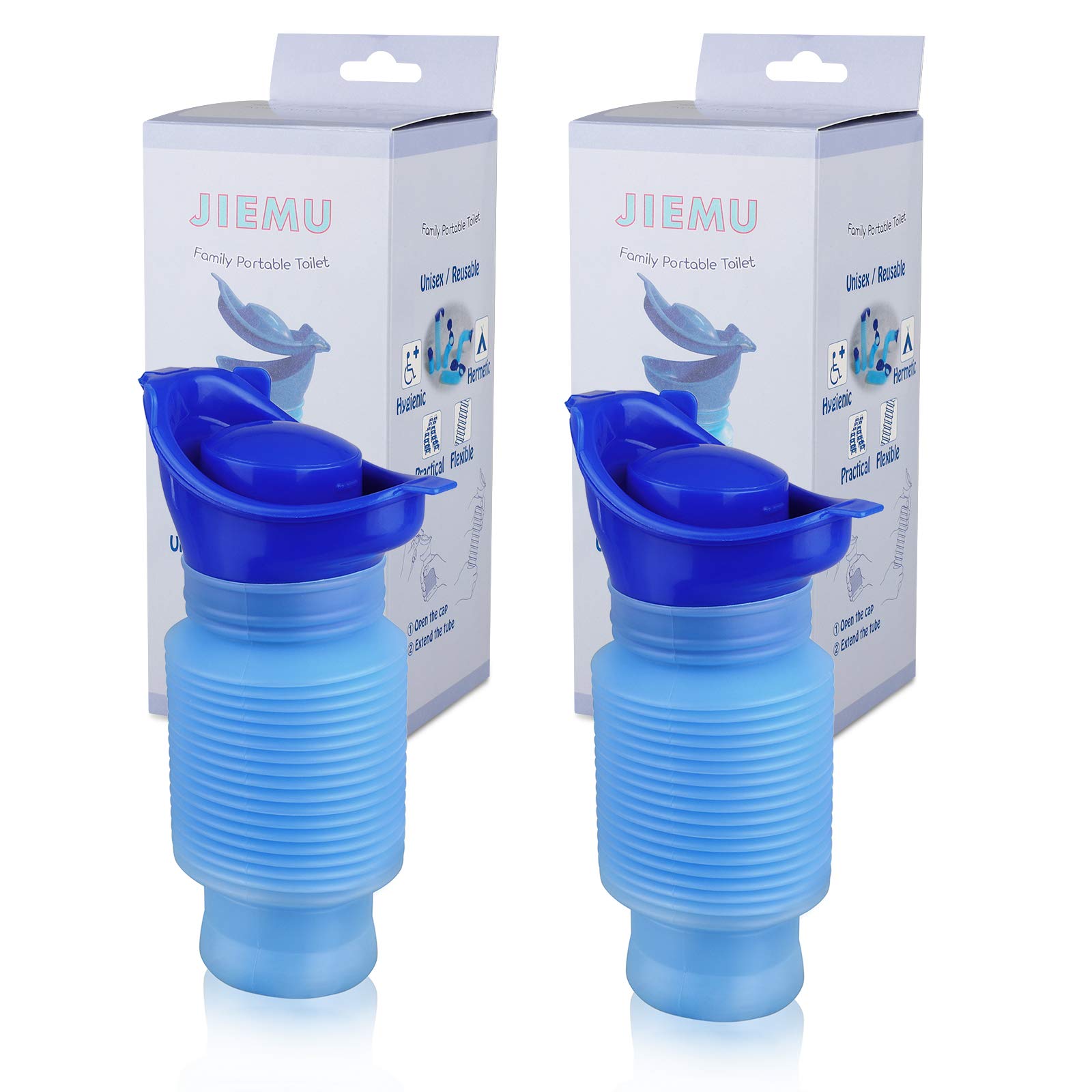 EEEKit Shrinkable Urinal,750ML Male Female Portable Mobile Toilet Potty ...
