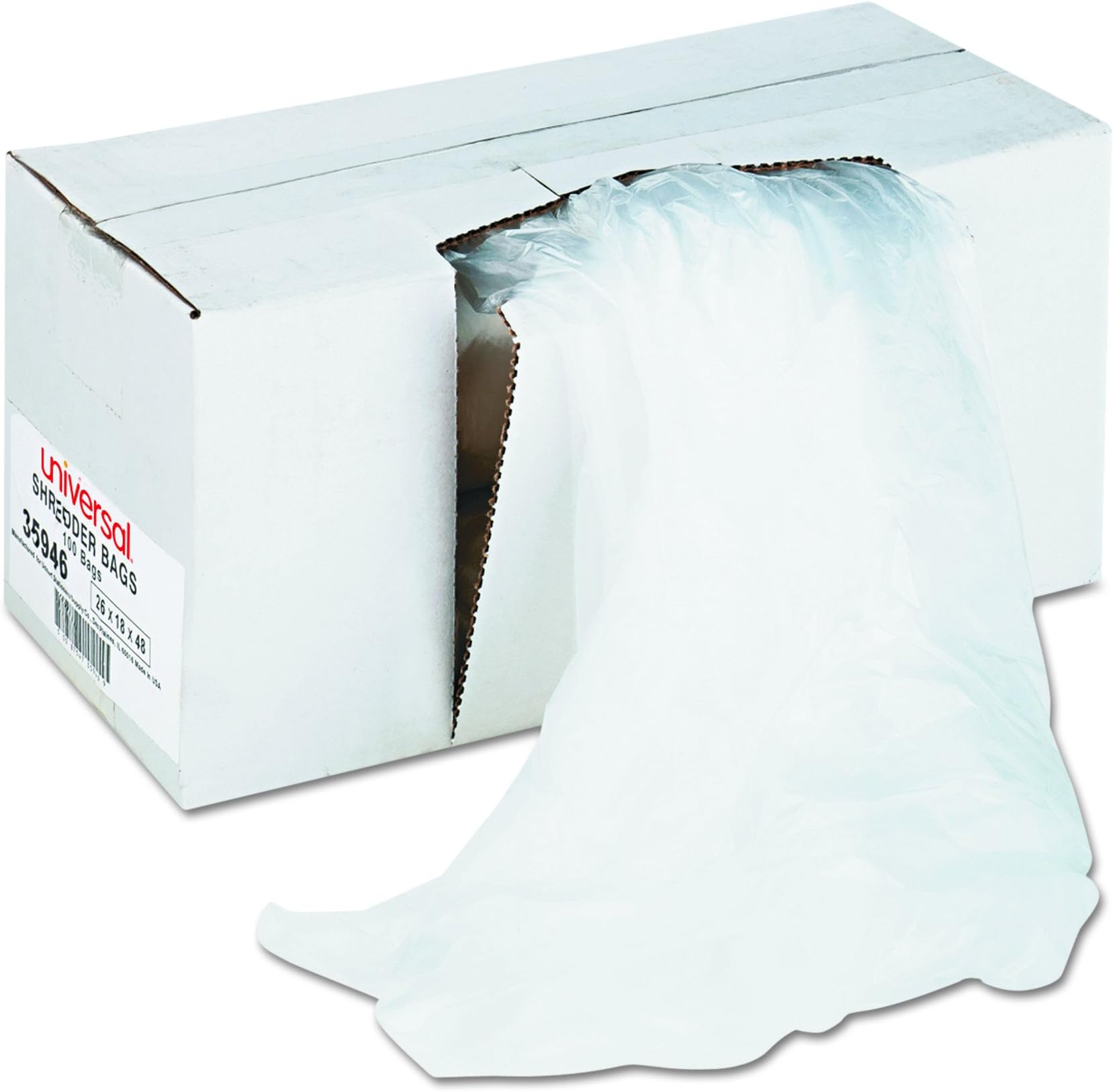 Amazon.com : Universal High-Density Shredder Bags, 40-45 Gal Capacity ...