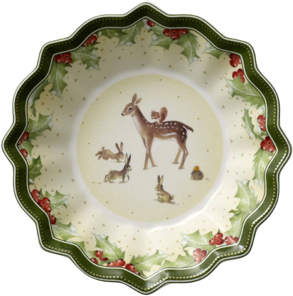 Amazon.com | Villeroy & Boch Toy'S Fantasy Small Bowl Roe Deer ...