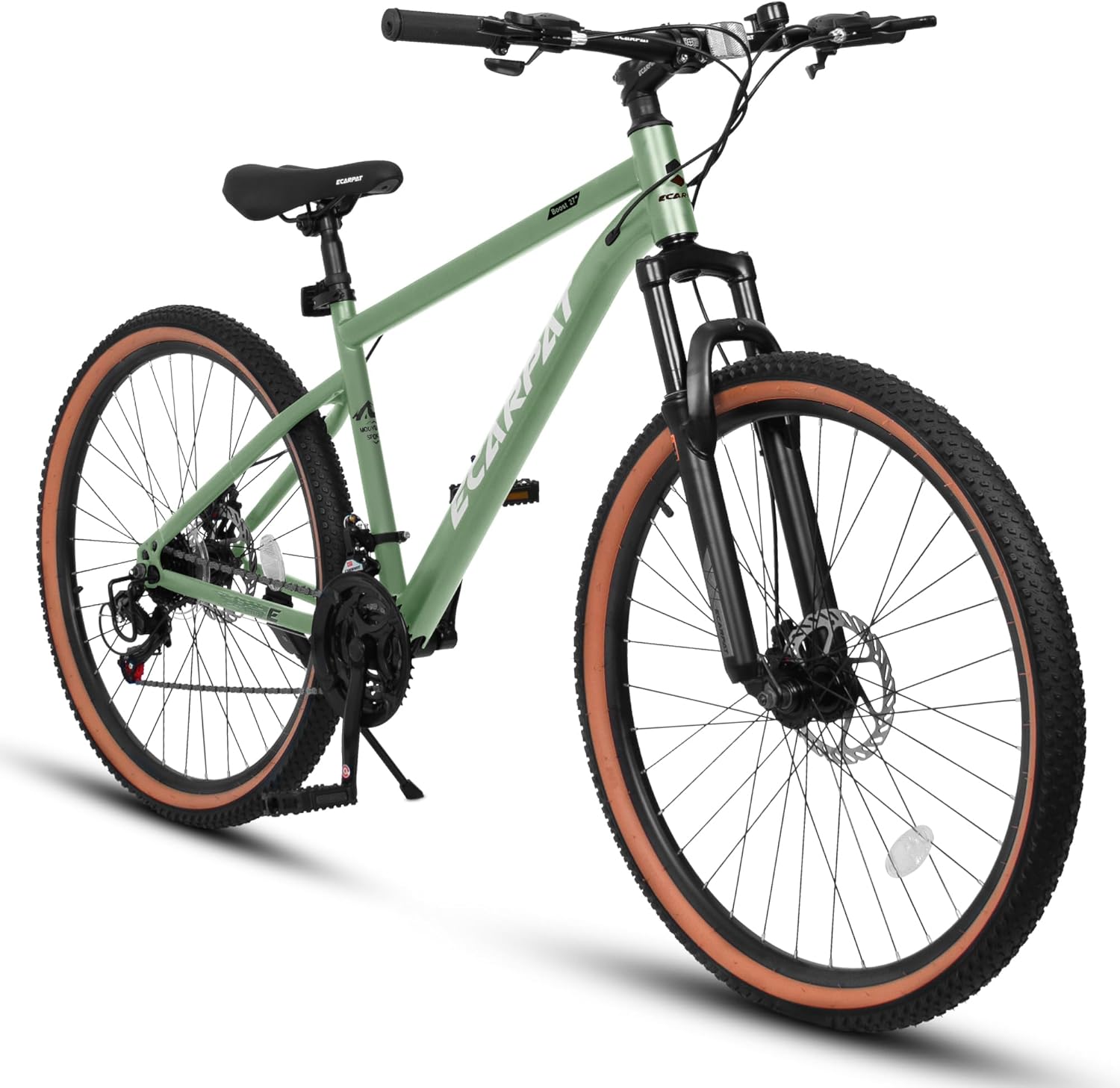 Amazon.com : Ecarpat Mountain Bike 27.5 Inch Wheel, 21-Speed Disc ...