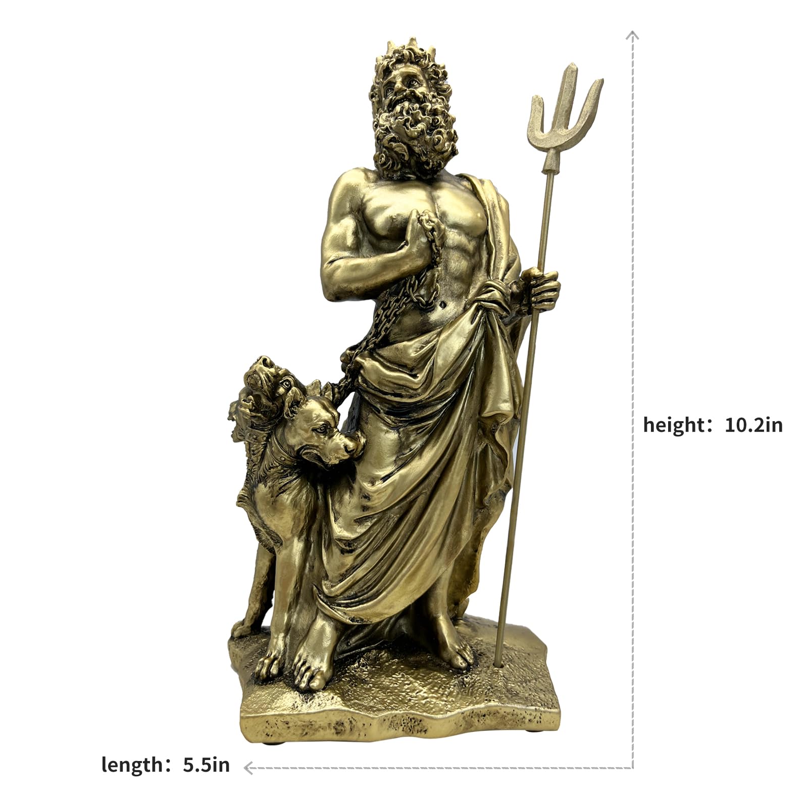 Estatua Del Dios Del Inframundo Hades Estatuas De Hades | God Of War