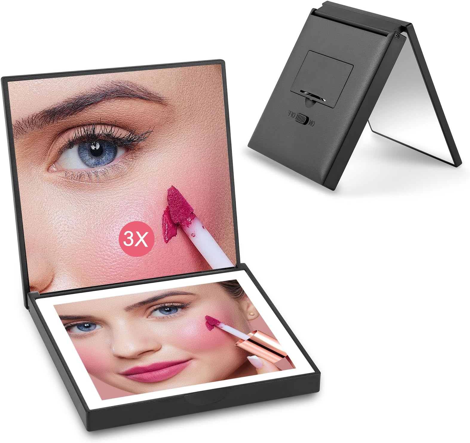 Amazon.com: korutomi Pocket Mirror,Ultrathin Ultralight, Portable ...