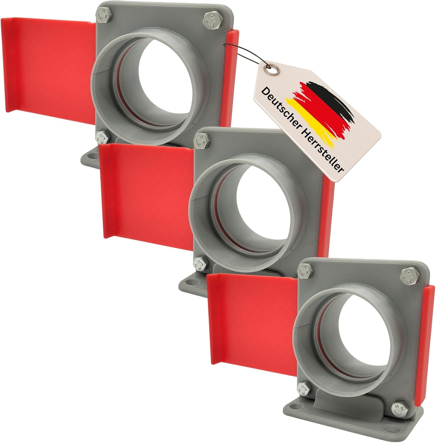 DN50 Gate Valve for HT Pipes - Set of 3 Heavy Duty Blastgate : Amazon ...