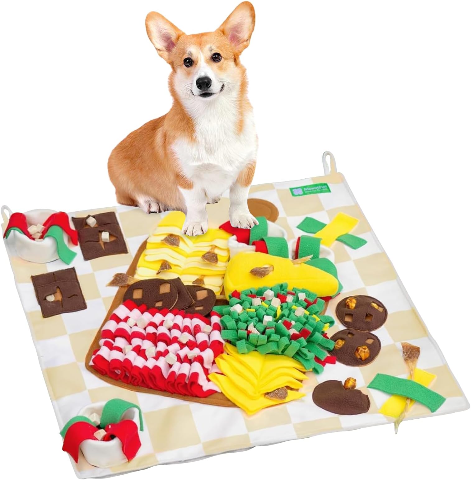 Amazon.com: MEWOOFUN Snuffle Mat for Dogs Small with Snuffle Toy, 28 ...
