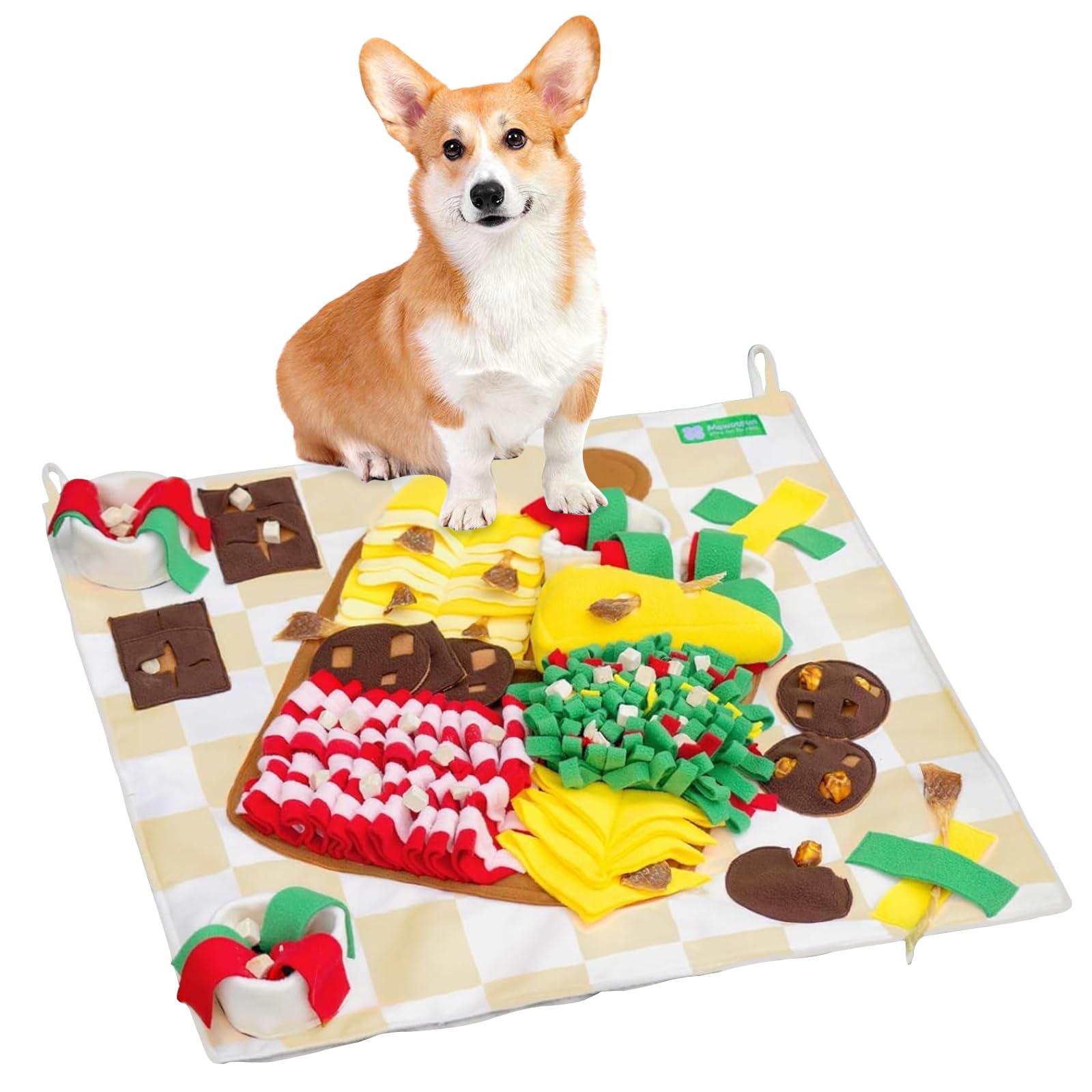 Amazon.com: MEWOOFUN Snuffle Mat for Dogs Small with Snuffle Toy, 28 ...
