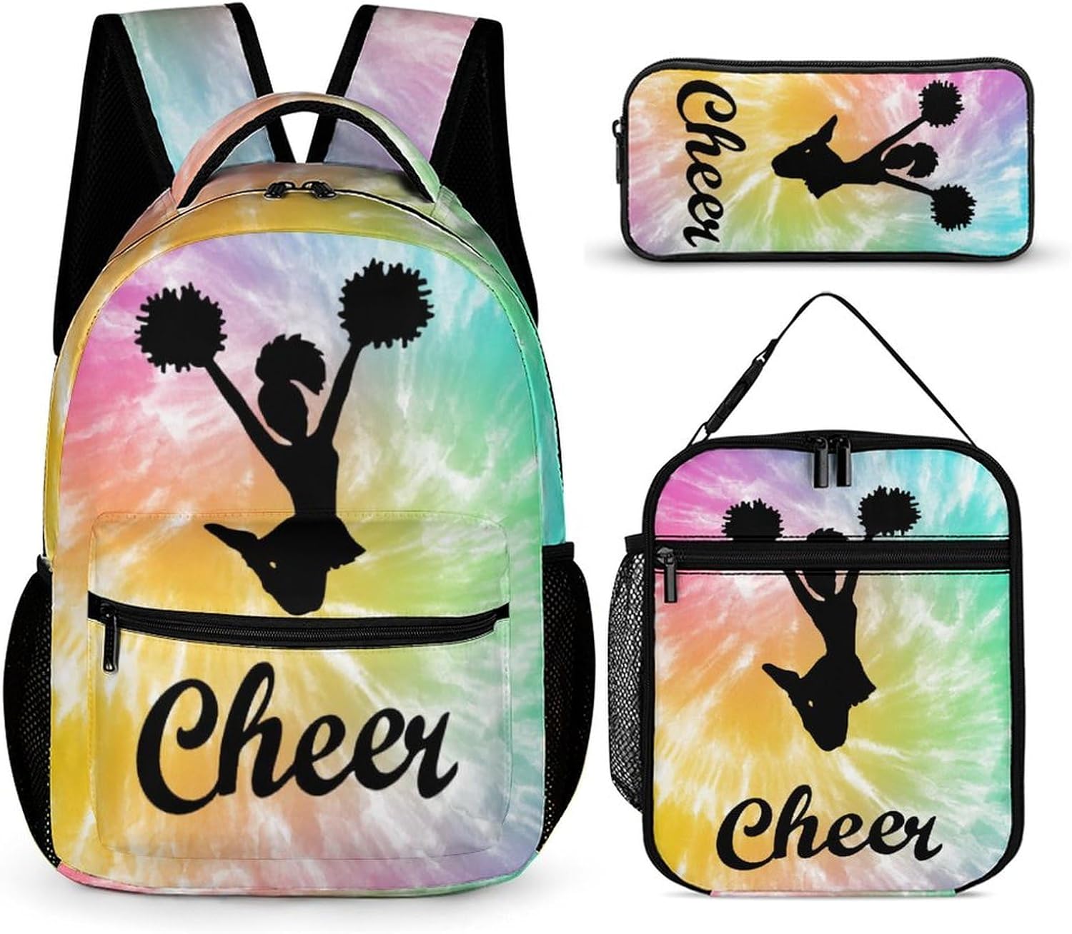 Amazon.com | Homieblanket Cheerleading Backpack with Lunch Box & Pencil ...