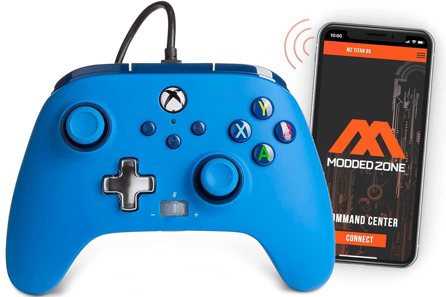 Amazon.com: Blue Smart Modded Rapid Fire Custom WIRED Controller ...