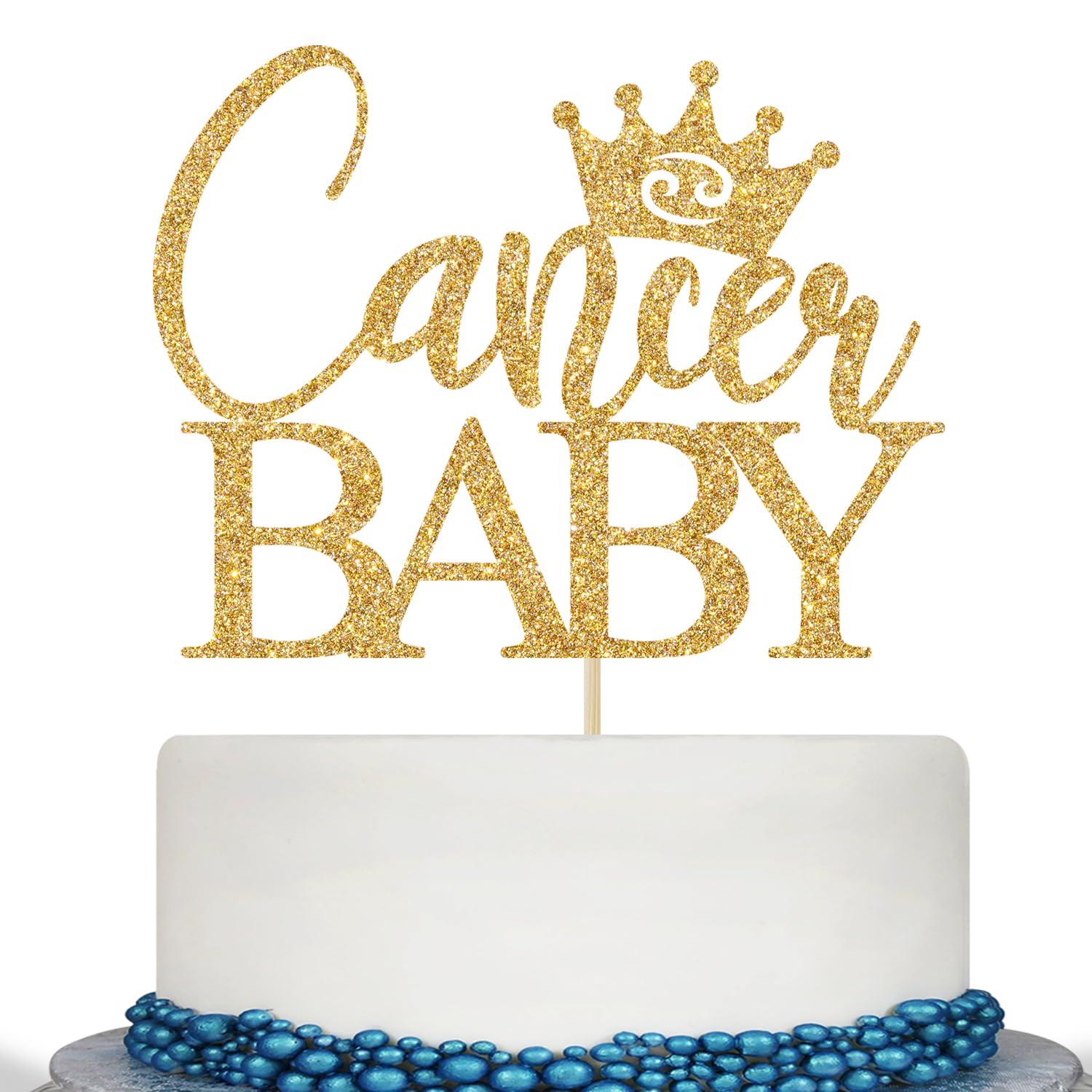 Snapklik.com : Cancer Baby Cake Topper, Cancer Baby Shower Decorations ...