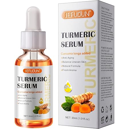 Amazon.com: 2 Pack Turmeric Serum for Dark Spots, Turmeric Dark Spot ...