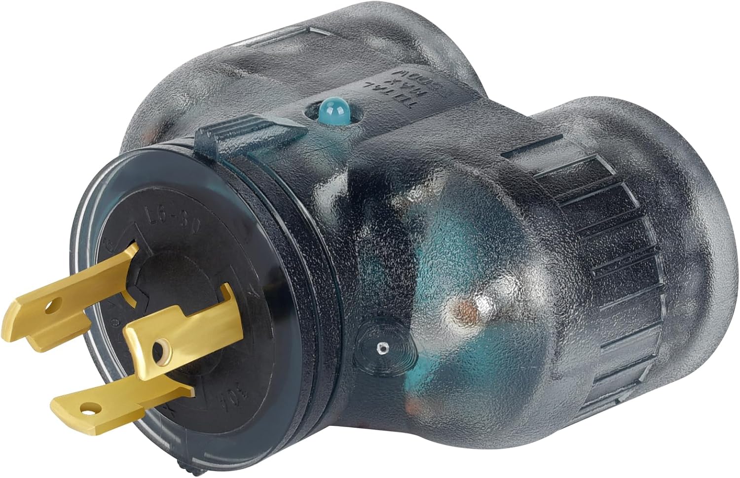 Amazon.com: ElecStream Tech NEMA L6-30 Splitter Adapter，250Volt Twist Lock Male Plug L6-30P to ...