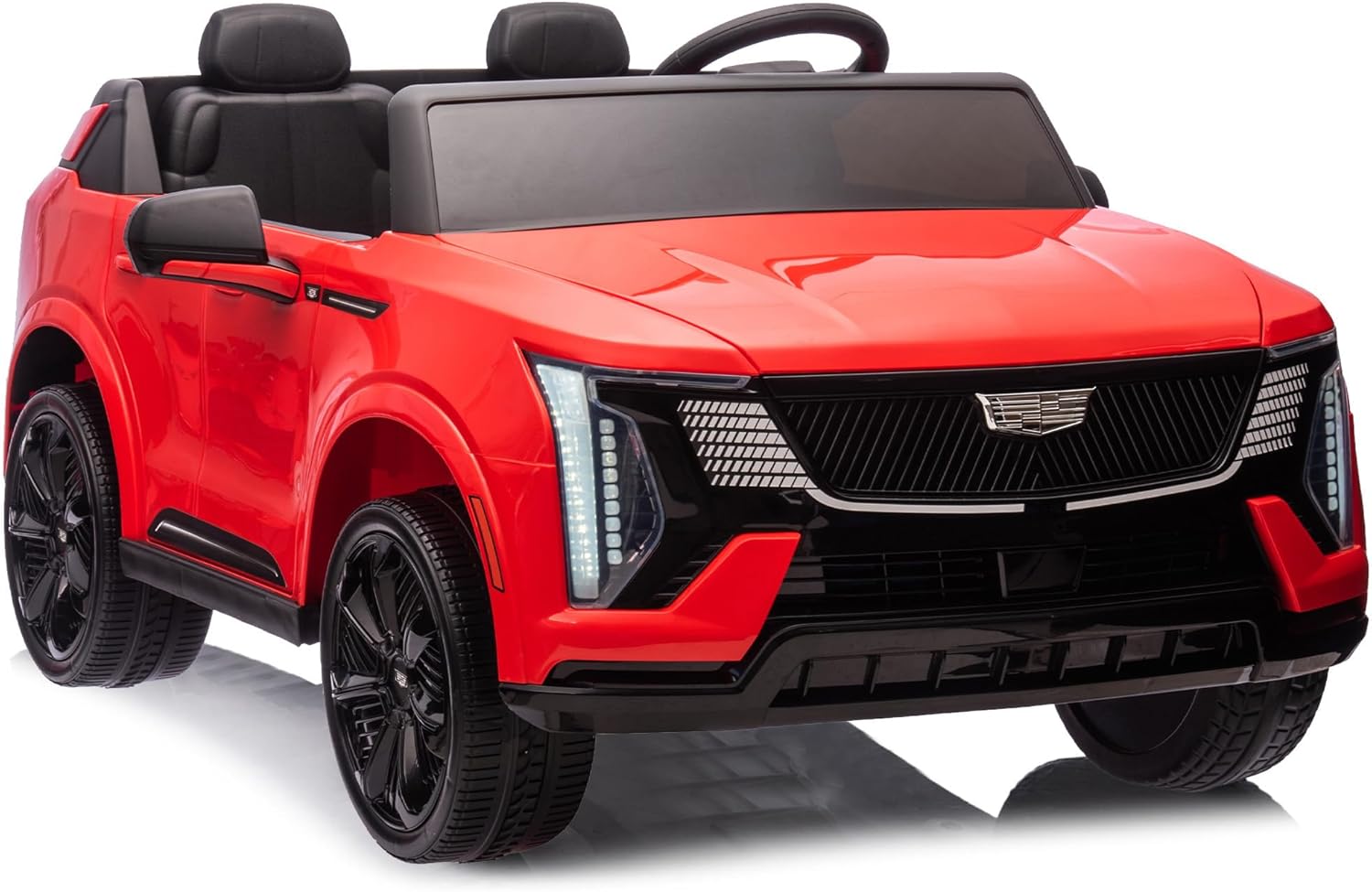 Kids Republic 24V Cadillac Escalade Ride-On Truck for Kids, Battery ...