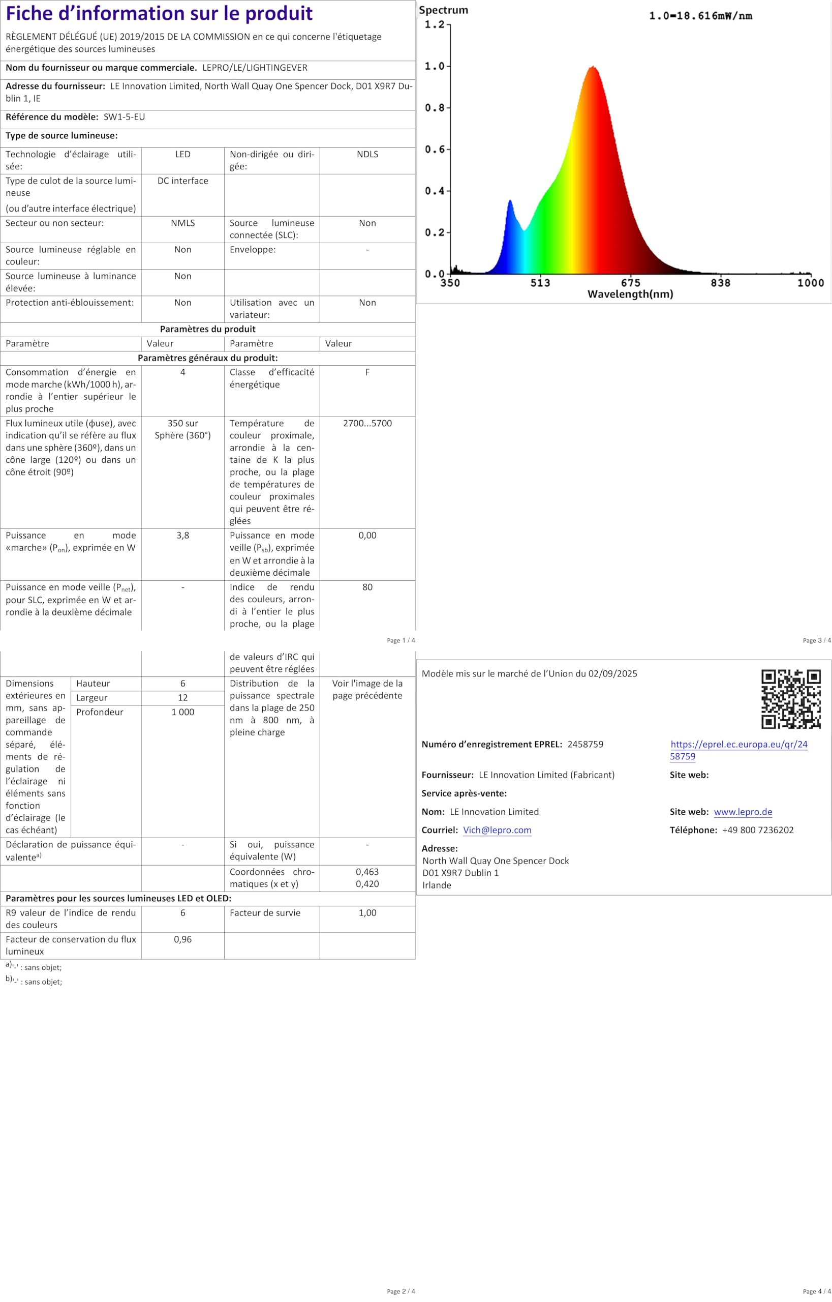 Beaeet Ruban LED 5M(30 leds/m), Bande LED 5050 RGB pour LED Chambre ...