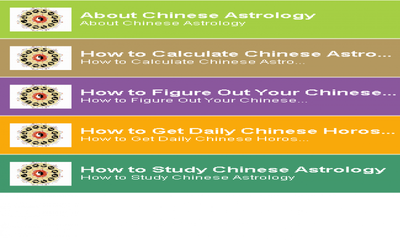 Daily chinese horoscope 60 photos - Astrologytoyou.com