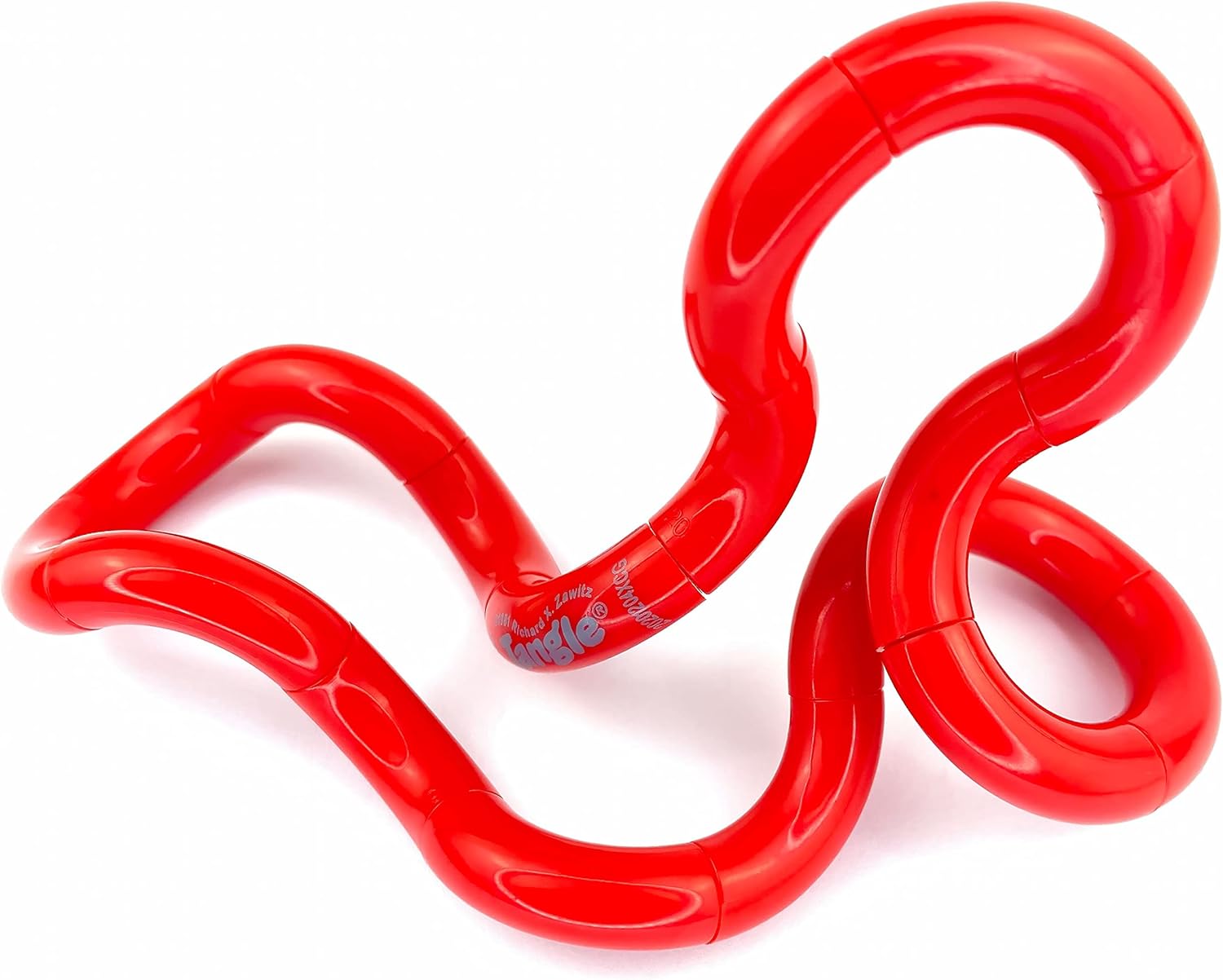 Tangle Jr. Solid Red – Genuine Tangle Fidget – Fidget Toy for Kids and ...
