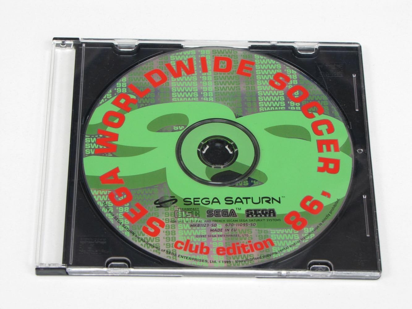 Sega Worldwide Soccer 98 ~ Club Edition ~ : Amazon.es: Videojuegos