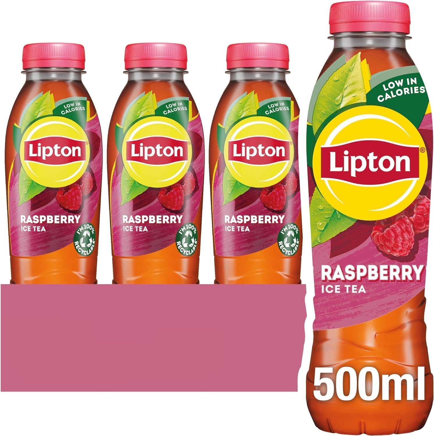 Ice Tea Bottles Various Flavours 12 x 500ml (Raspberry) : Amazon.co.uk ...