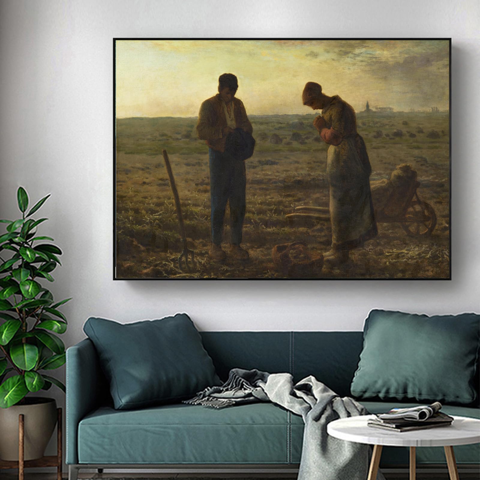 Jean Francois Millet The Angelus The Angelus By Jean Francois Millet