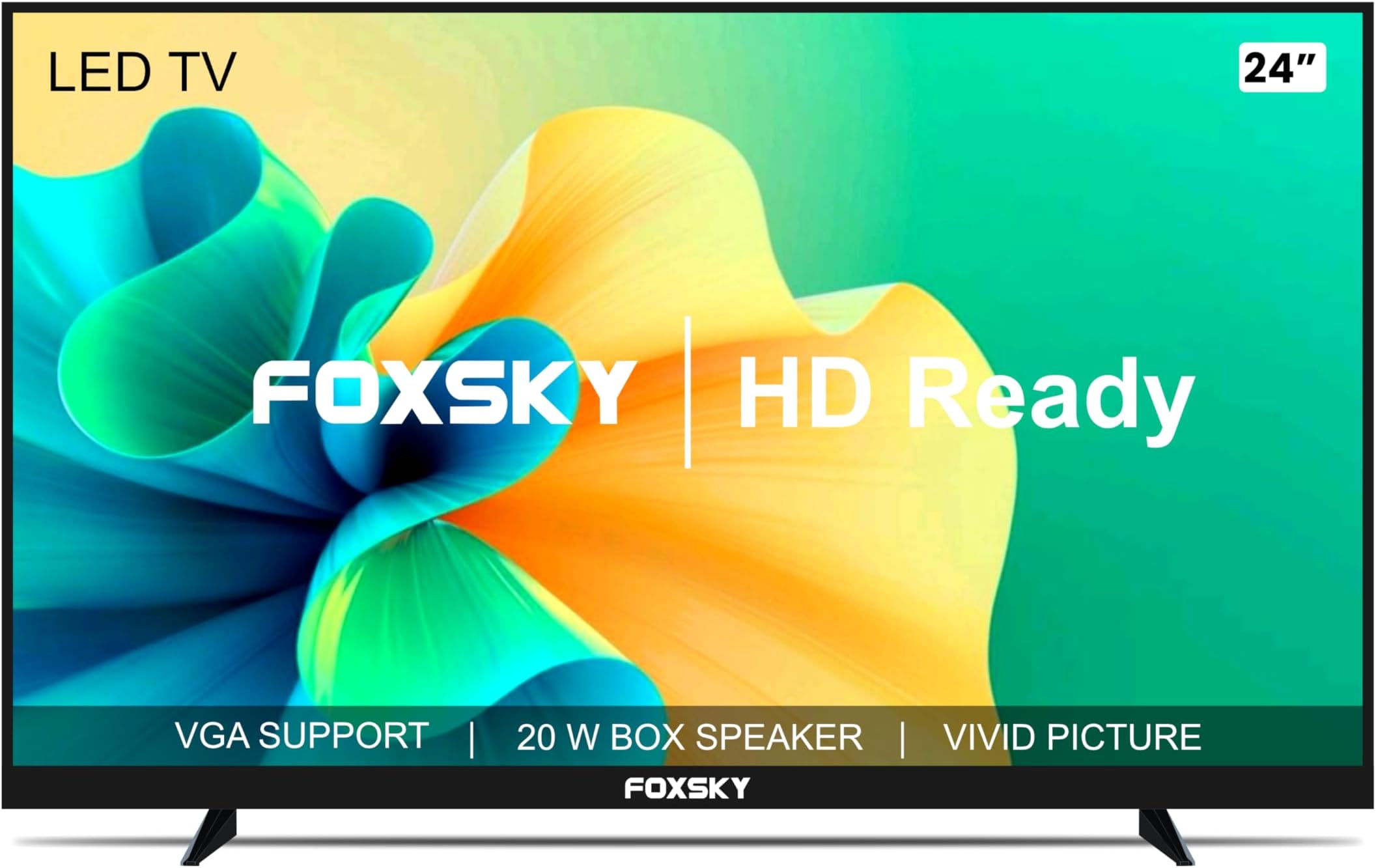 Foxsky 109 cm (43 inch) Frameless Series Full HD LED Smart TV FS43GATV ...
