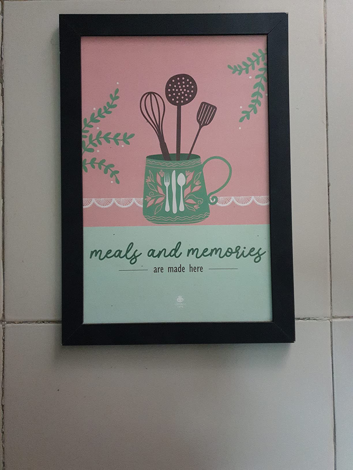 Happening Hippo Framed Aesthetic Wall Poster A4 Size | Positive Vibes ...