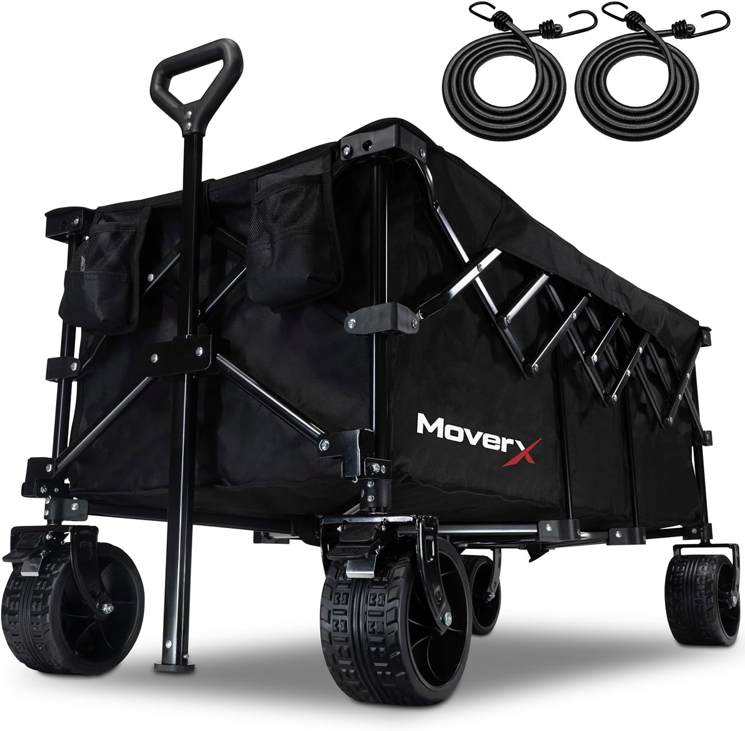 MoverX 300L Festival Trolley on Wheels, Folding Wagon, Portable Camping ...