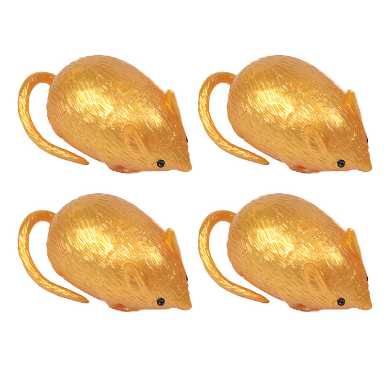 Buy Watop 1/4/15PC Cute Stress Reliver Cartoon Toys Gold Mouse Spun ...