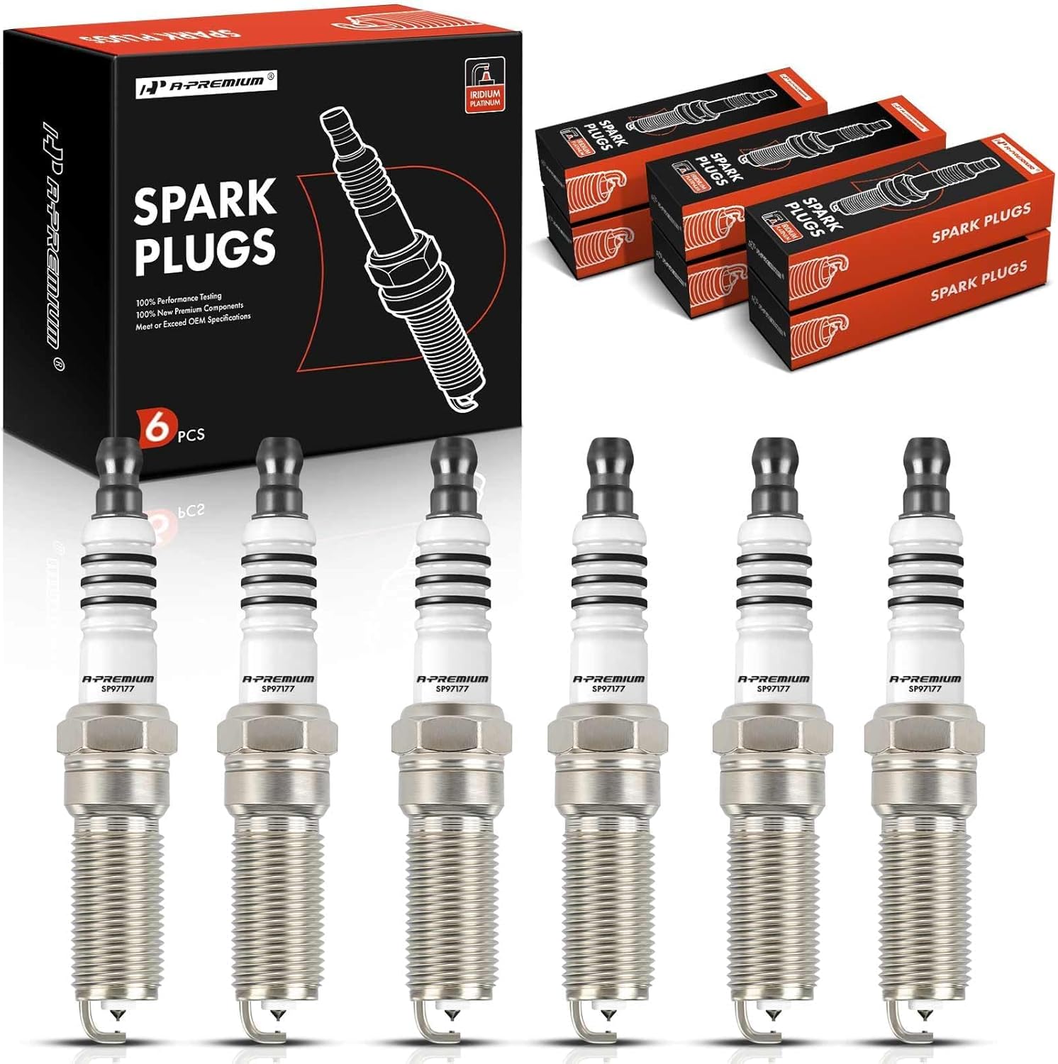 A-Premium Iridium Spark Plug Compatible with Ford F-150 2011-2019 ...