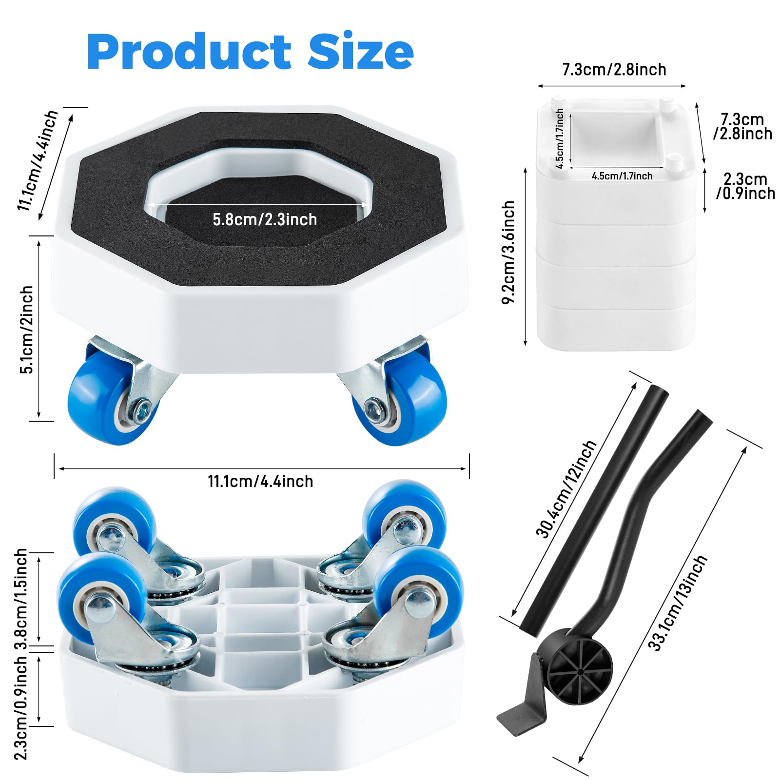Heavy Lifting Tools Furniture Moving Sliders & Dolly Kit - 2000 Lb ...