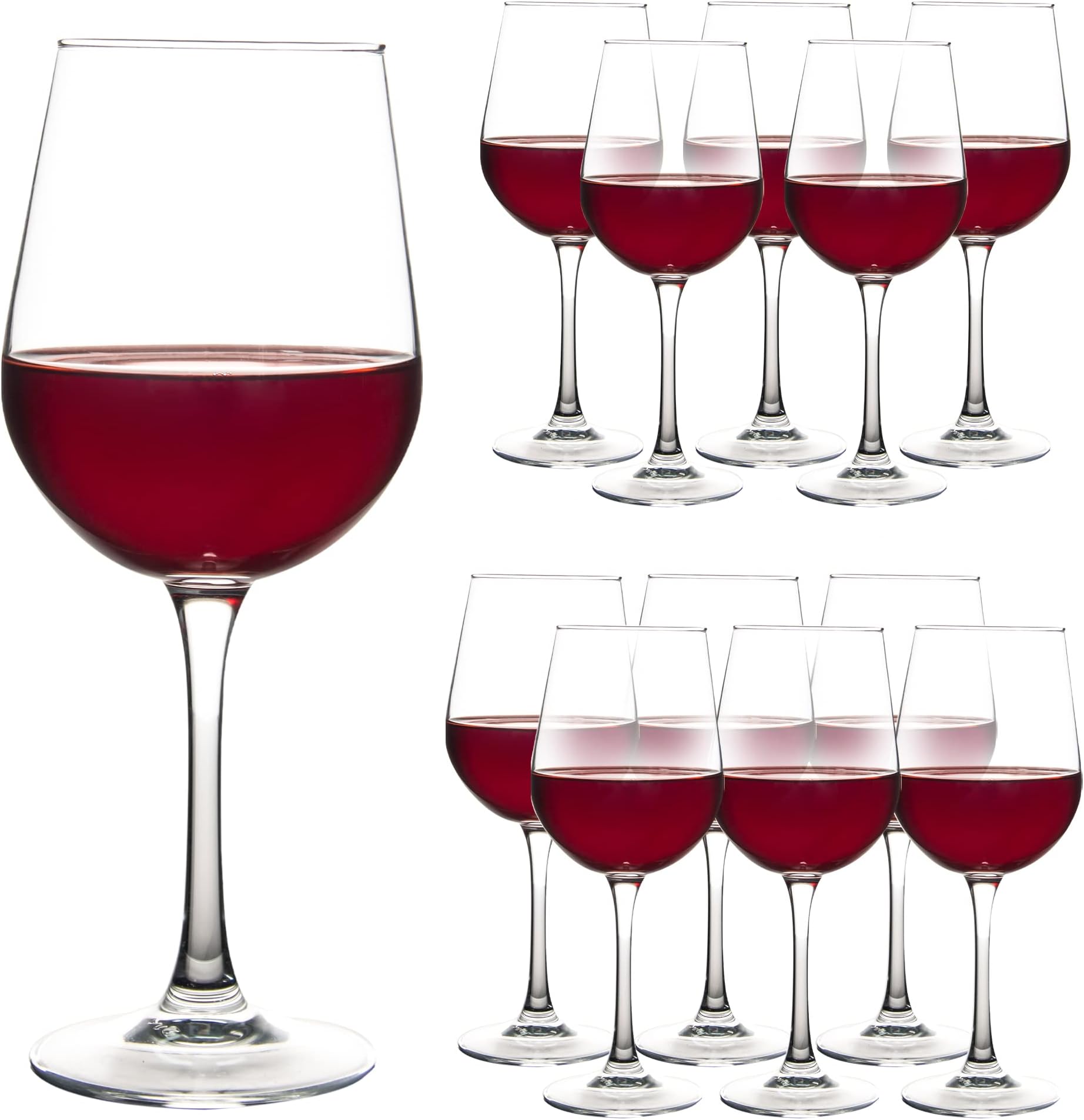 Amazon.com | Libbey 7504 Vina 18.5 Ounce Tall Wine Glass - 12 / CS ...