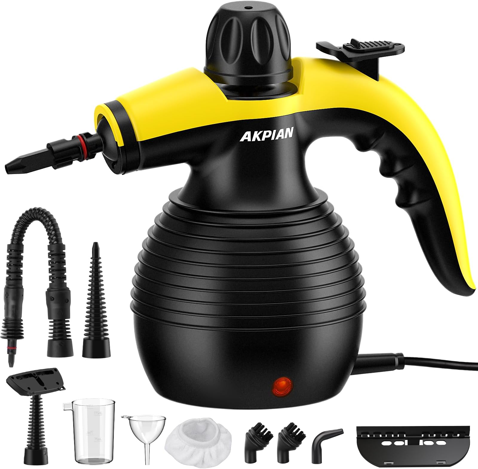 Amazon.com - Pressurized Handheld Steam Cleaner with 10pcs Accessories ...